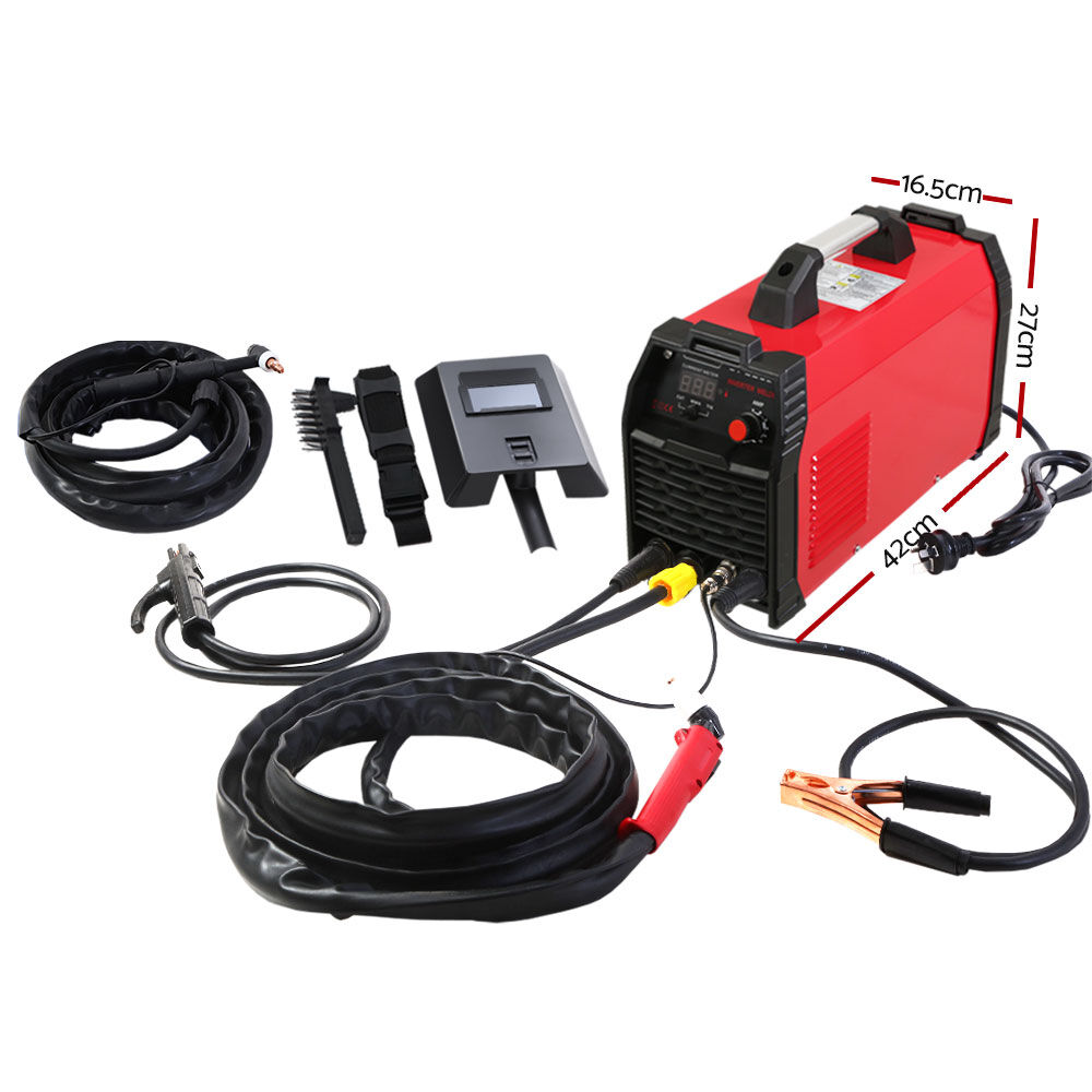 Giantz 140Amp Inverter Welder Plasma Cutter Gas DC iGBT Portable ...