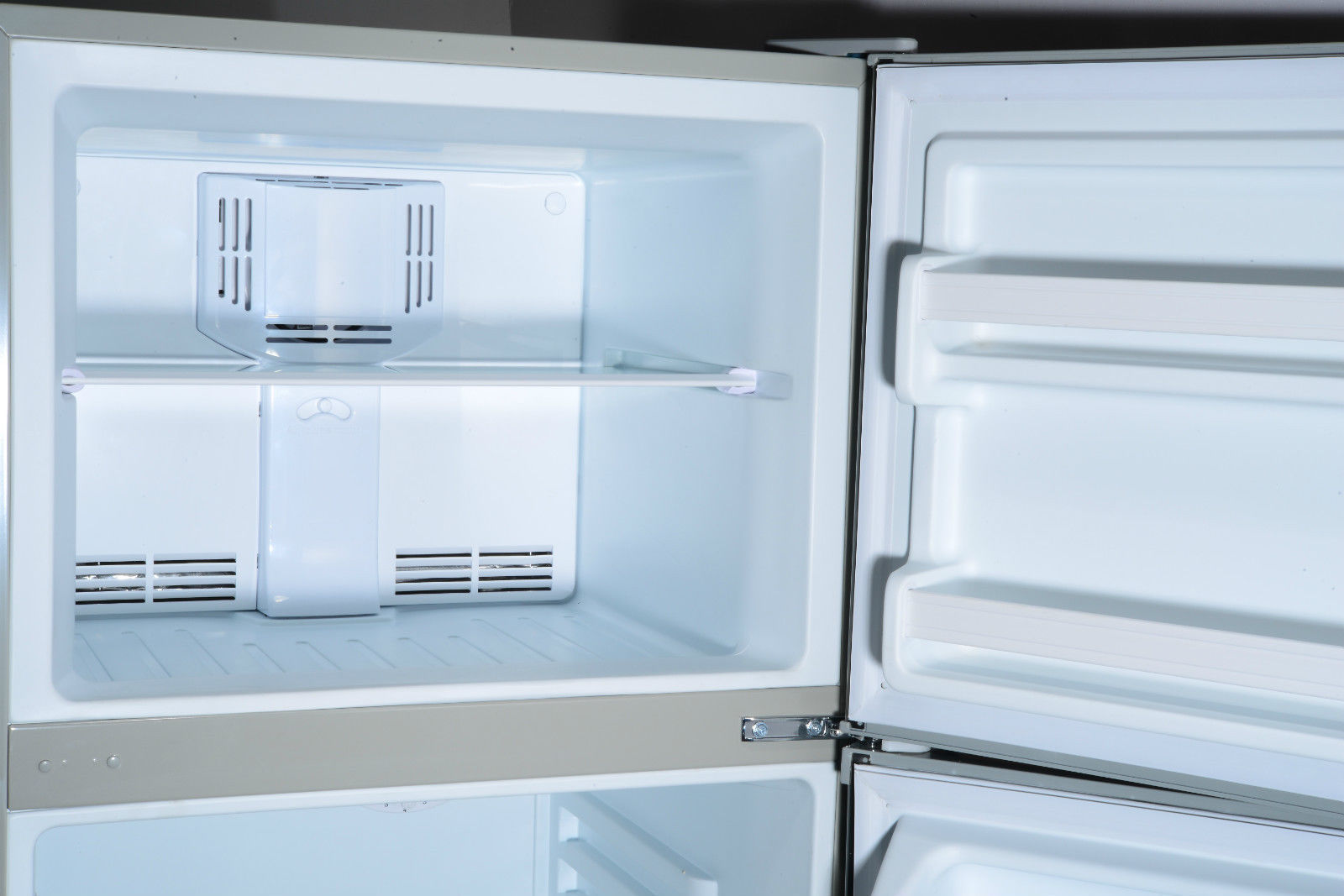 Lectroni Fridge Freezer Refrigerator 280 Ltr Stainless Steel 2 Door ...