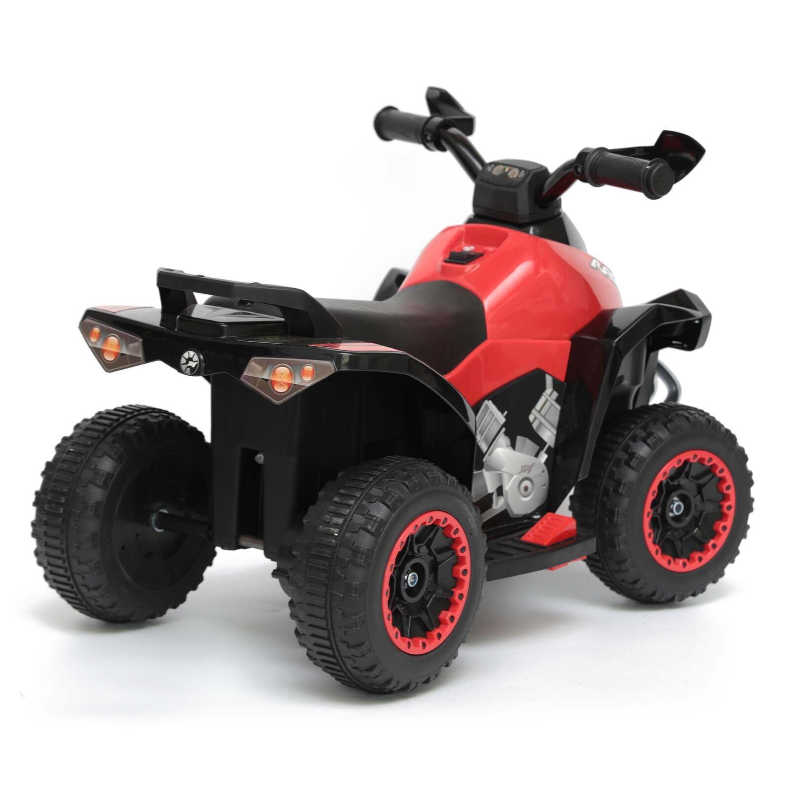 Quad Ride-on Electronic 4 Wheel ATV (Red) for Children - Up To 3km/h ...