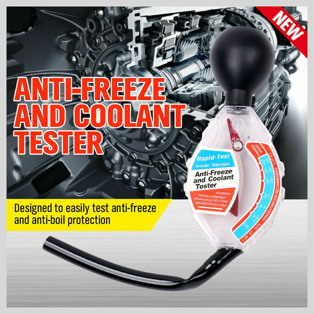 Radiator Coolant Tester Anti Freeze Water Test Indicator Dial Car Auto ...