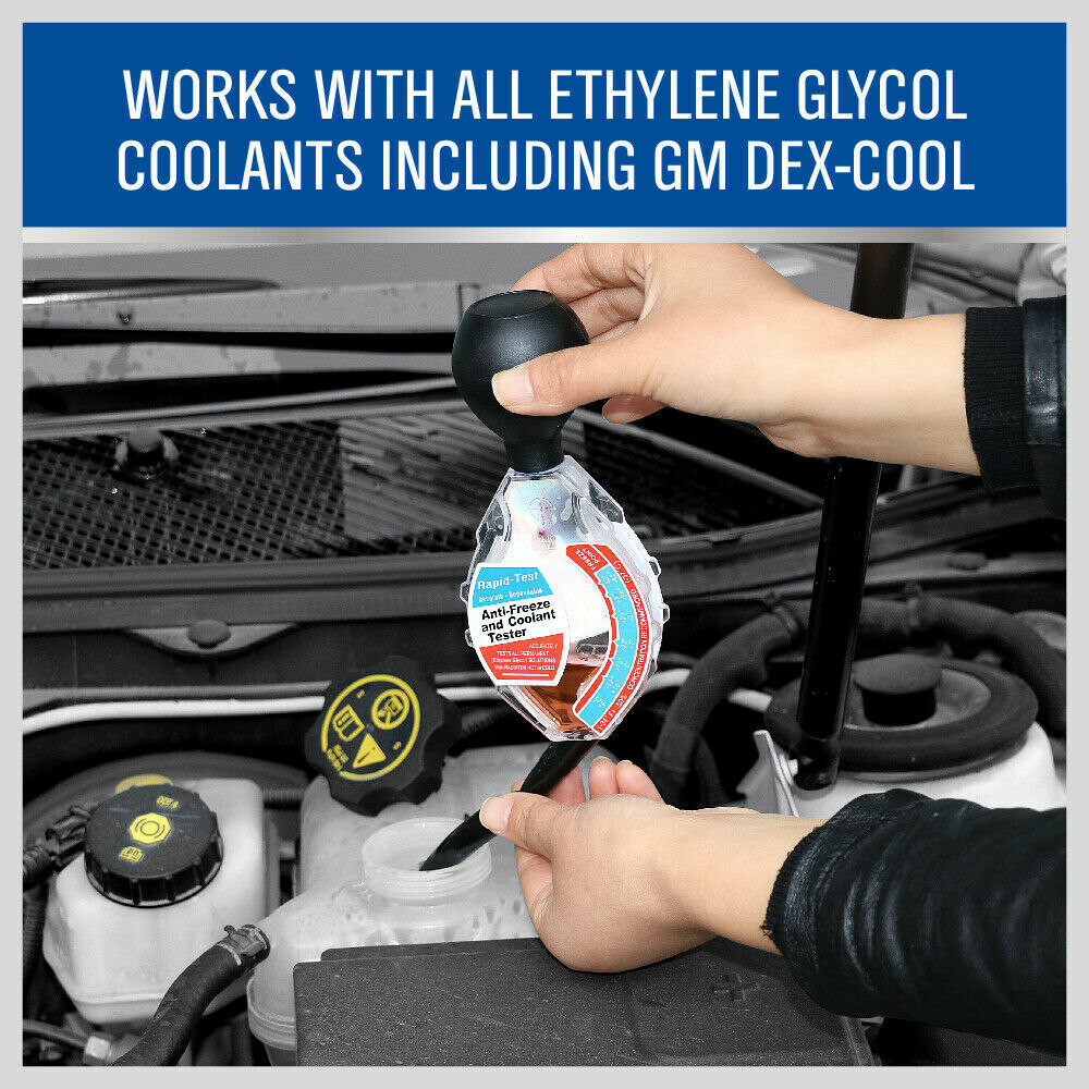 Radiator Coolant Tester Anti Freeze Water Test Indicator Dial Car Auto ...