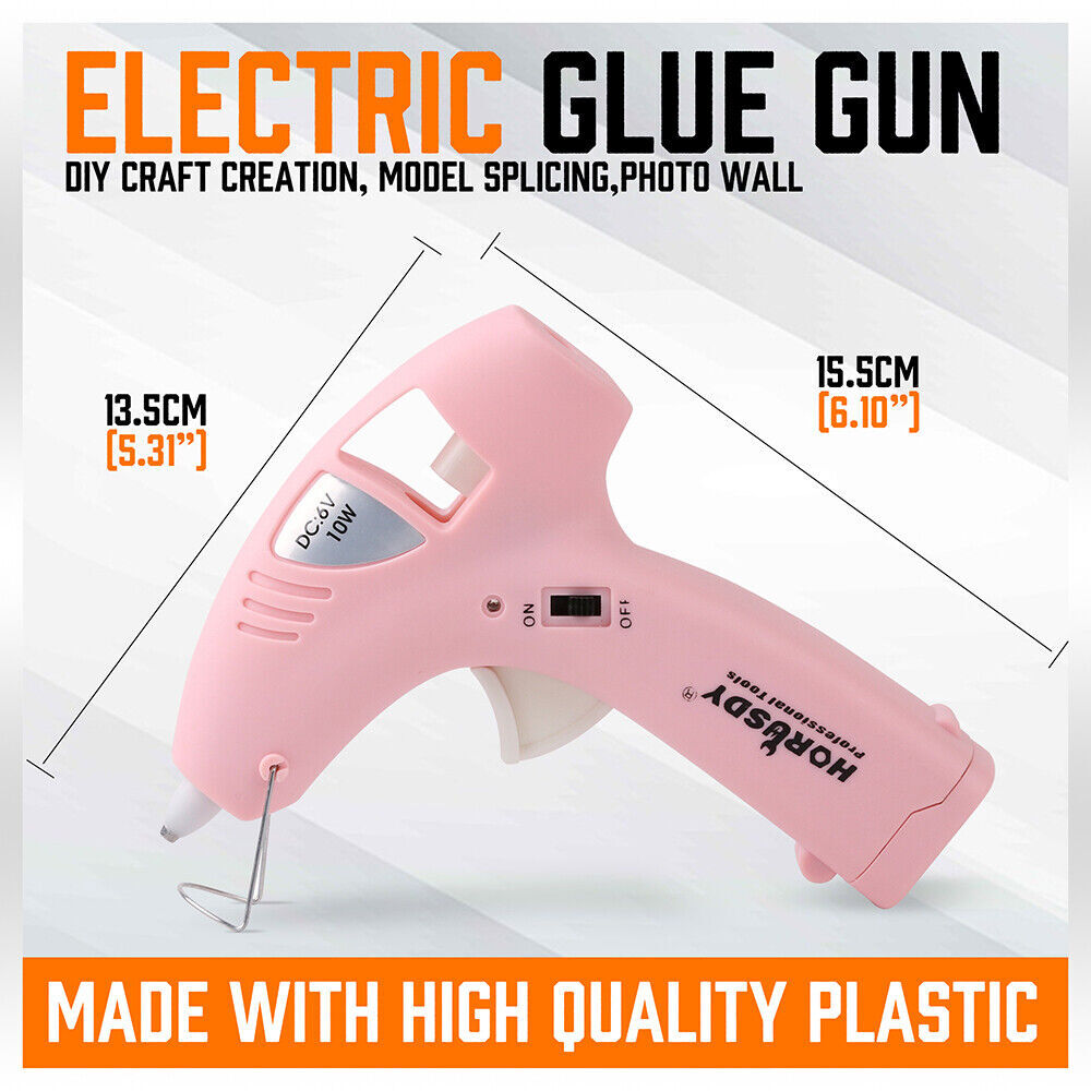 Cordless Hot Glue Gun 20 Glue Sticks & Batteries Included Craft DIY ...