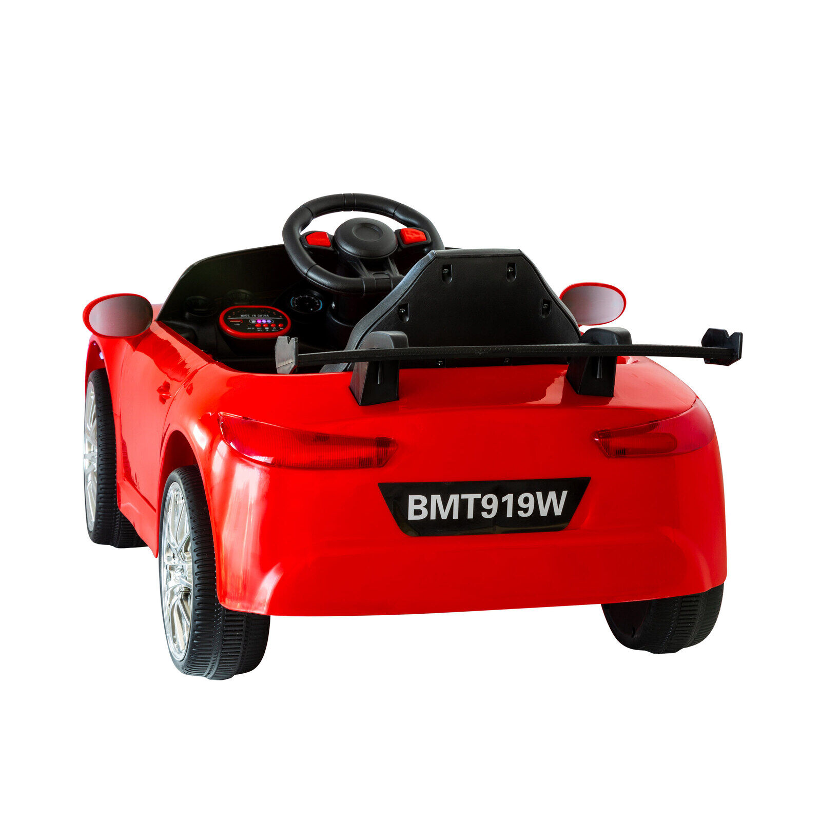 Mercedes-inspired Design Ride-on (Red) Electric Car with Parental ...