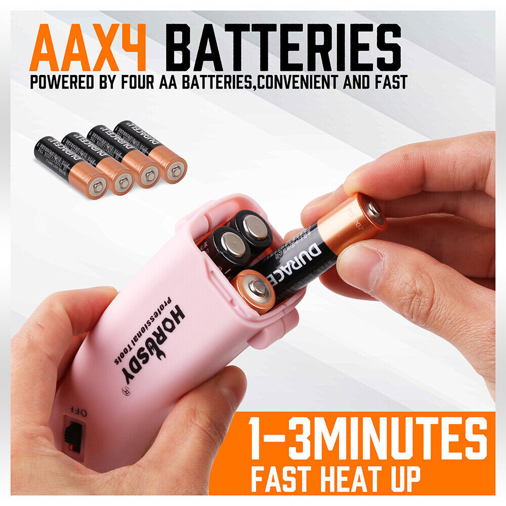 Cordless Hot Glue Gun 20 Glue Sticks & Batteries Included Craft DIY ...