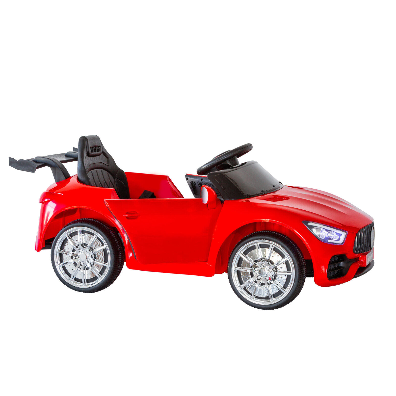 Mercedes-inspired Design Ride-on (Red) Electric Car with Parental ...