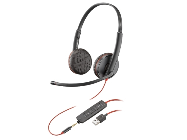 POLY BLACKWIRE C3225 USB-A SINGLE UNIT - Poly