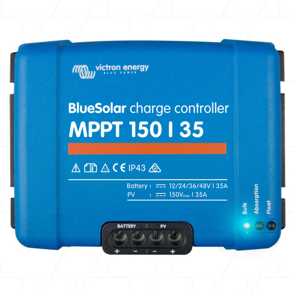 Victron Energy 12V/24V/36V/48V 35A Blue Solar MPPT 150/35A Charge ...