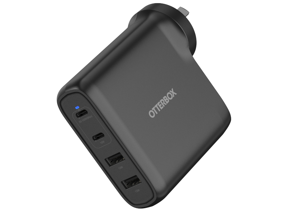 OtterBox Standrd Wall Charger 100W-2X USBC + 2X USBA USB-PD - 3sixT