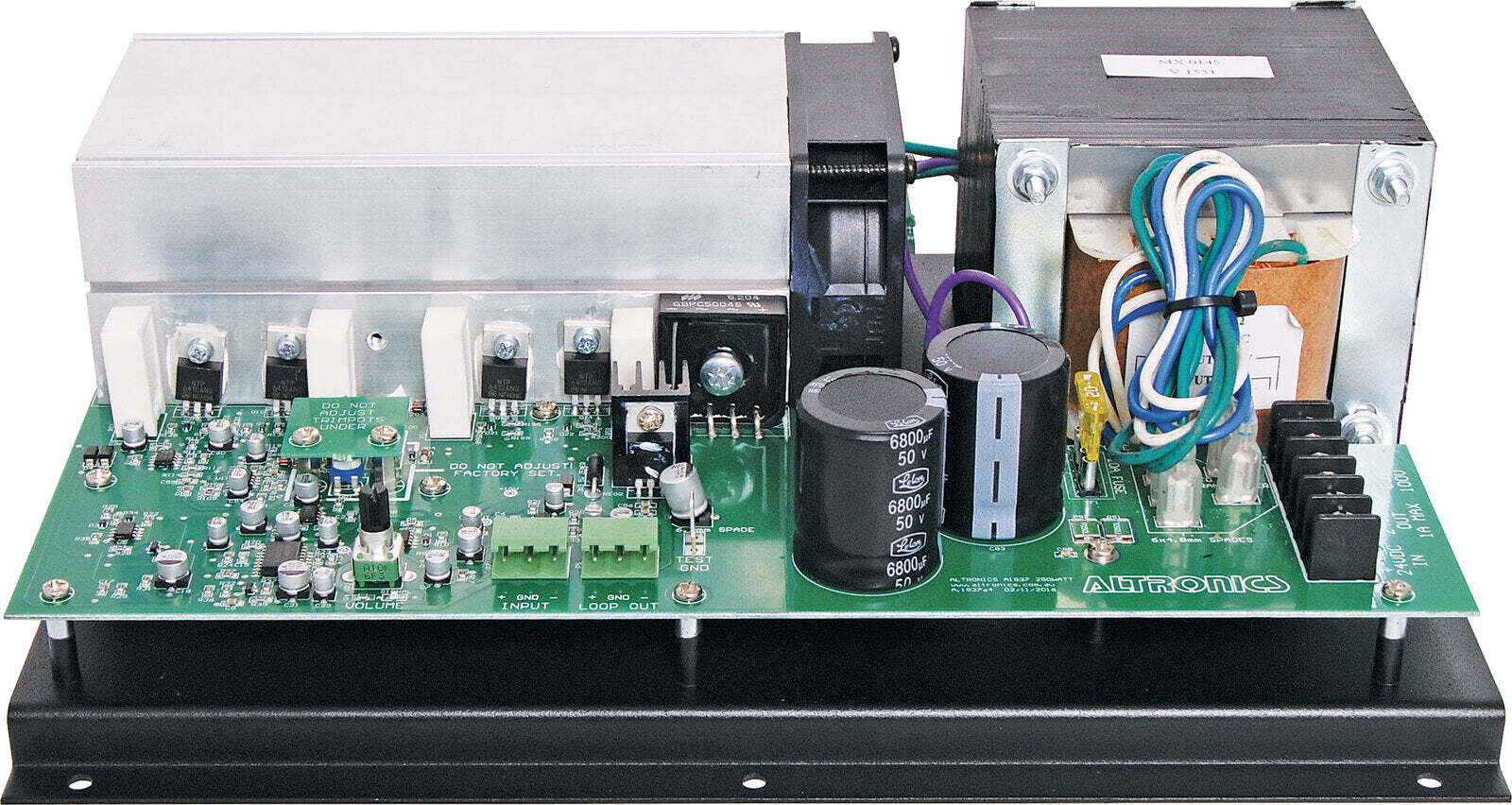 Redback PA Amplifier Module 250W - REDBACK