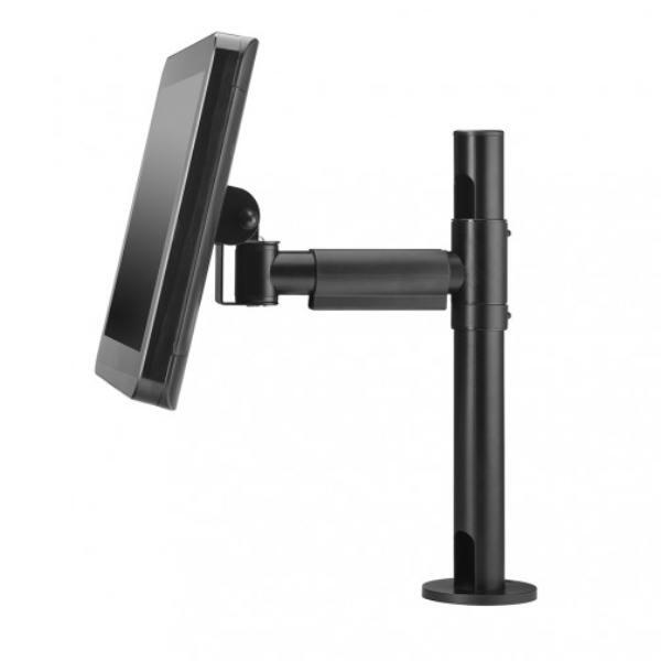 ATDEC APAS-AP-P400 POS 400mm pole with display 200mm arm. Max load: 10kg