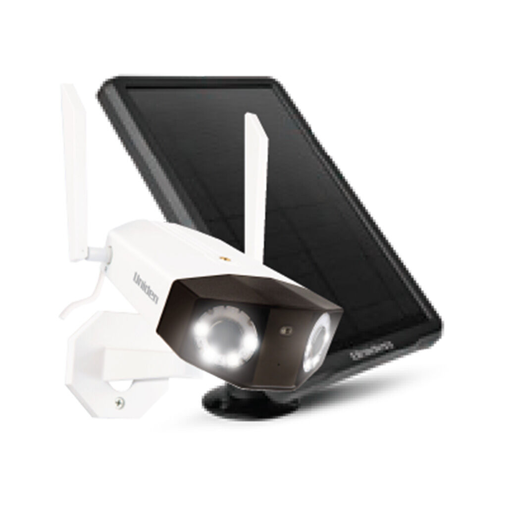 Uniden 3K Dual Lens Cam & Solar Kit - UNIDEN