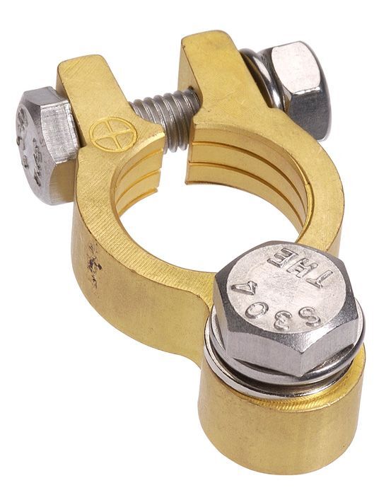 PROJECTA Forged Brass Stud Positive Battery Terminal Blister 1