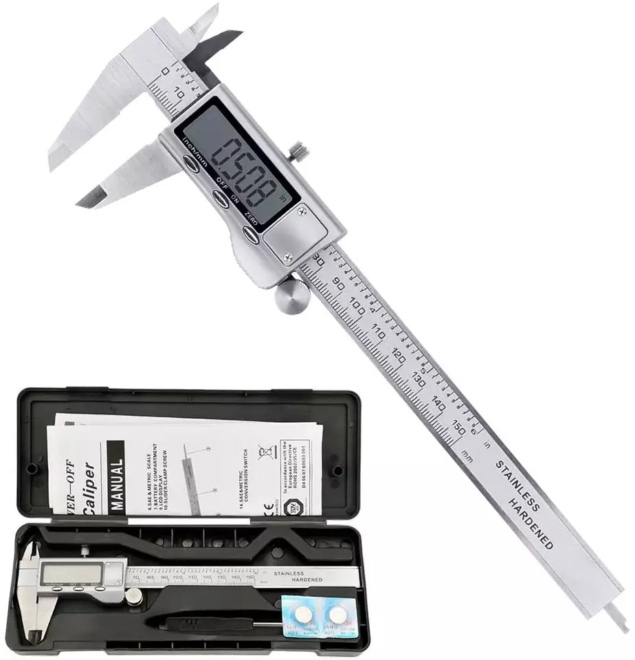 Stainless Steel Precision Metric & Imperial Digital LED Vernier Caliper ...