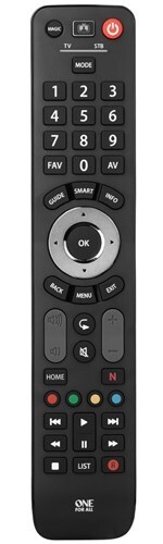 Evolve 2 Device TV Universal Remote Optimised for Smart TVs NetTV Key ...