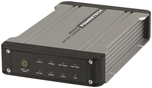 Dual Input 20A DC/DC Multi Stage Battery Charger for Lithium Battery