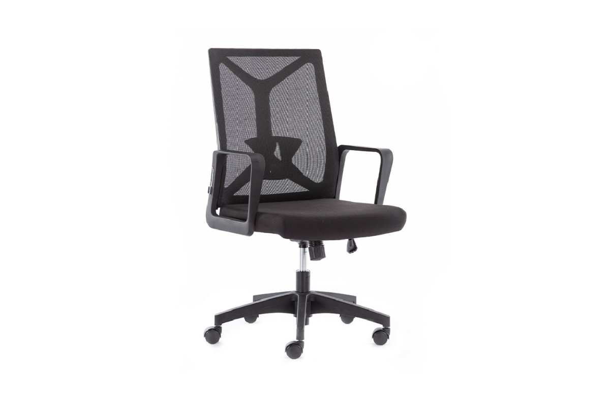Ergolux Galway Foldable Office Chair (Black)