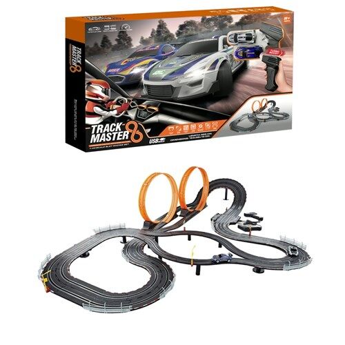 GT4318 Electric Racing Track Master Car Controller with Track Pieces ...