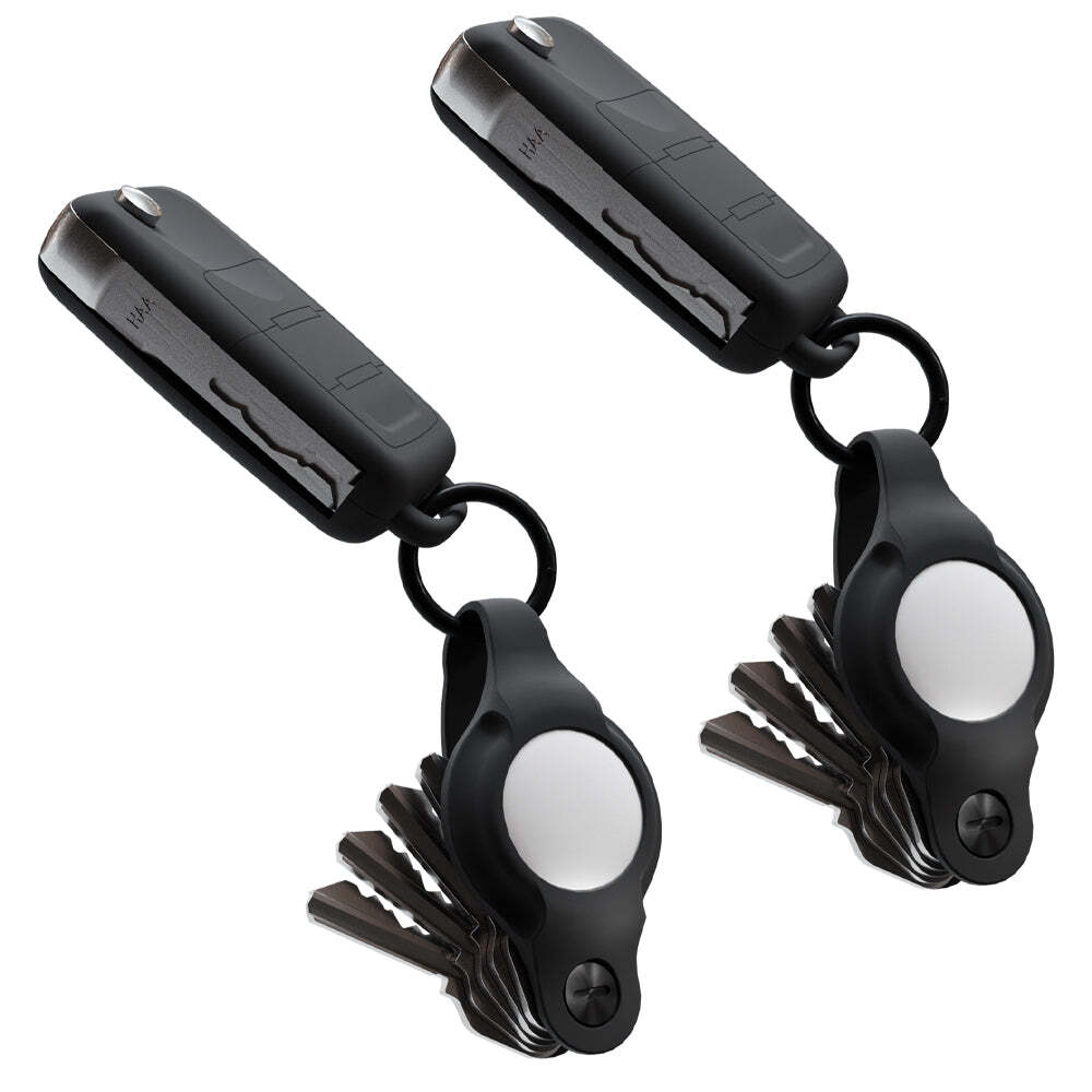 KeySmart Air Flex - Compact Key Holder for Apple AirTag, Slim and ...