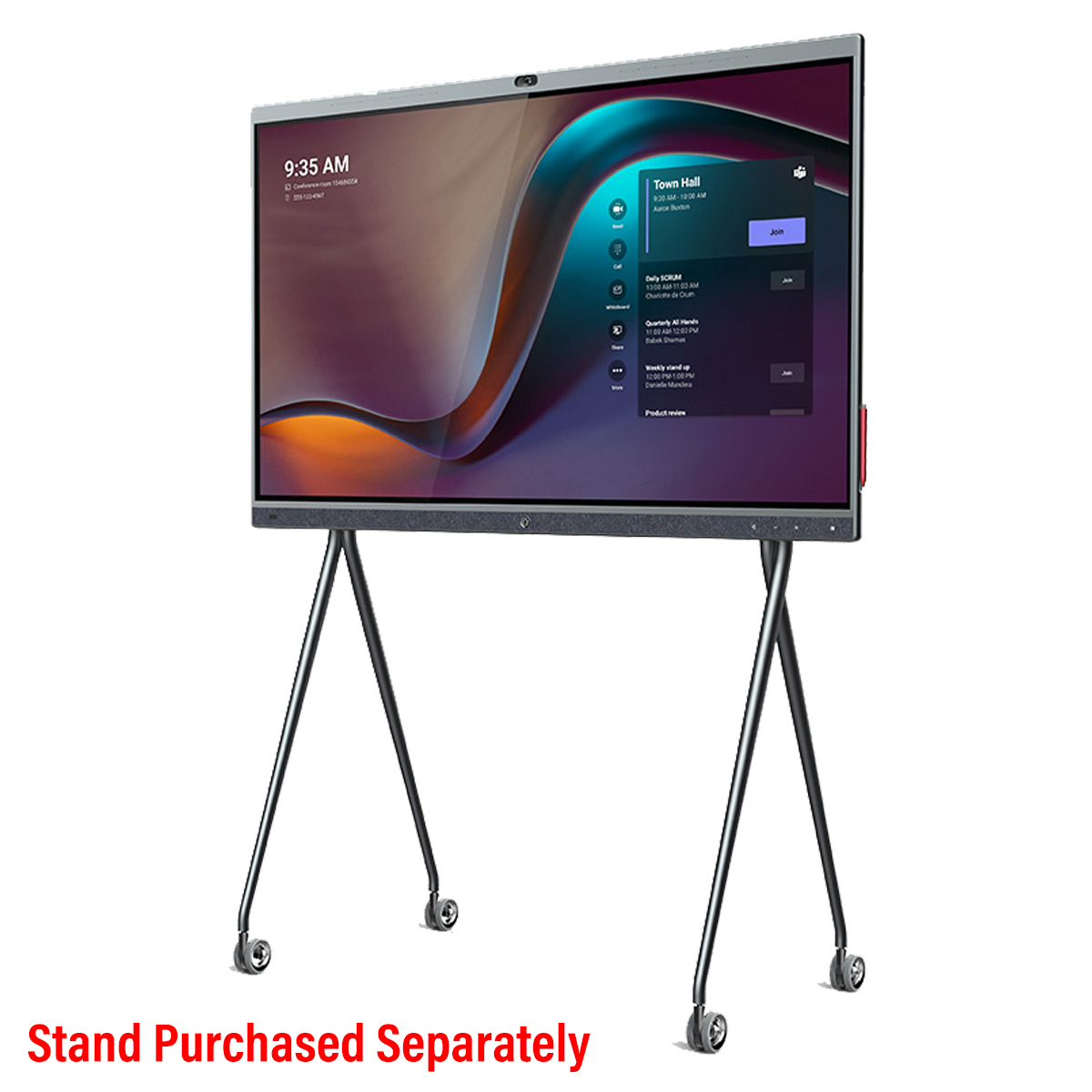 Yealink 65'' MeetingBoard Microsoft Teams on Android for Small and ...