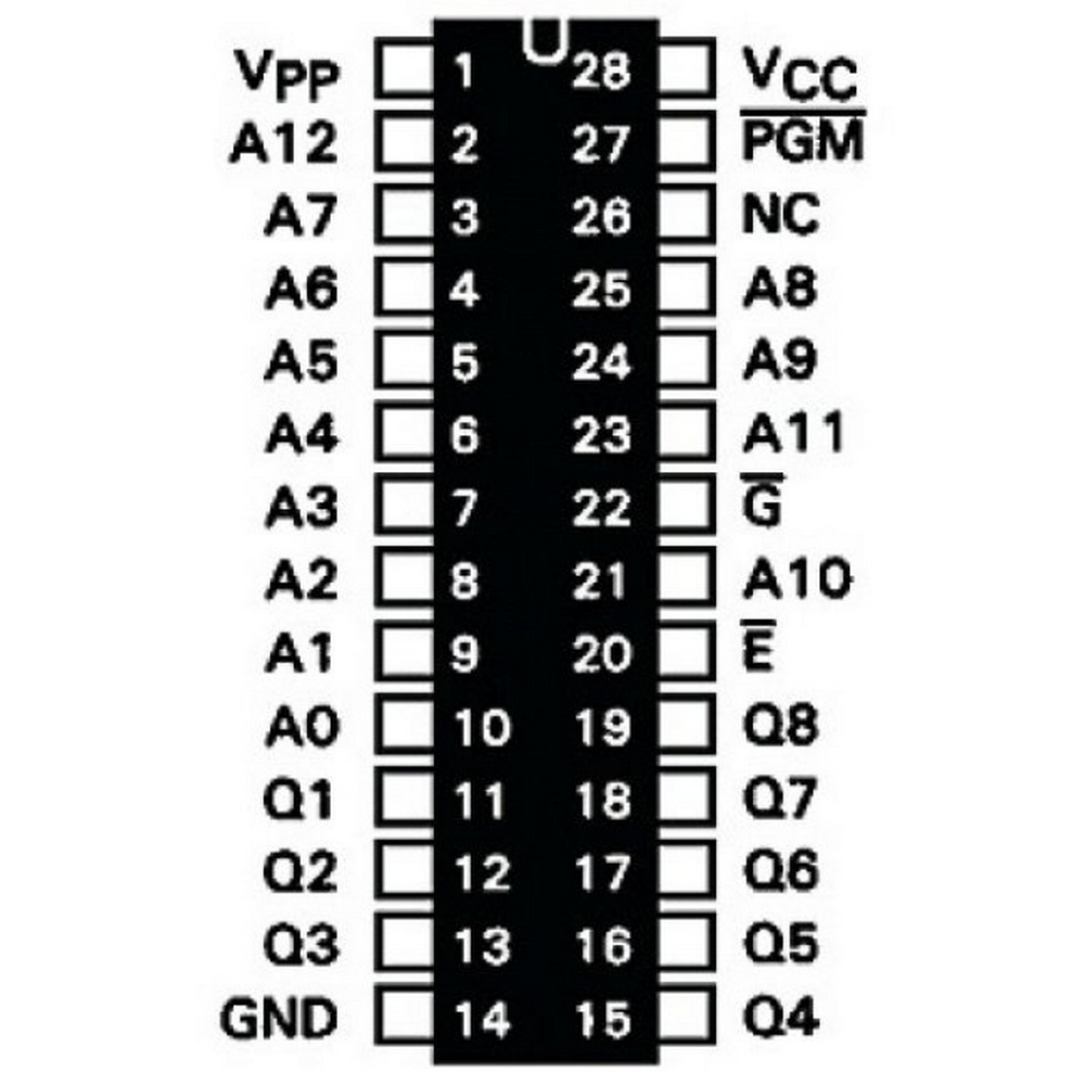 64K Cmos Eprom - BOURNE
