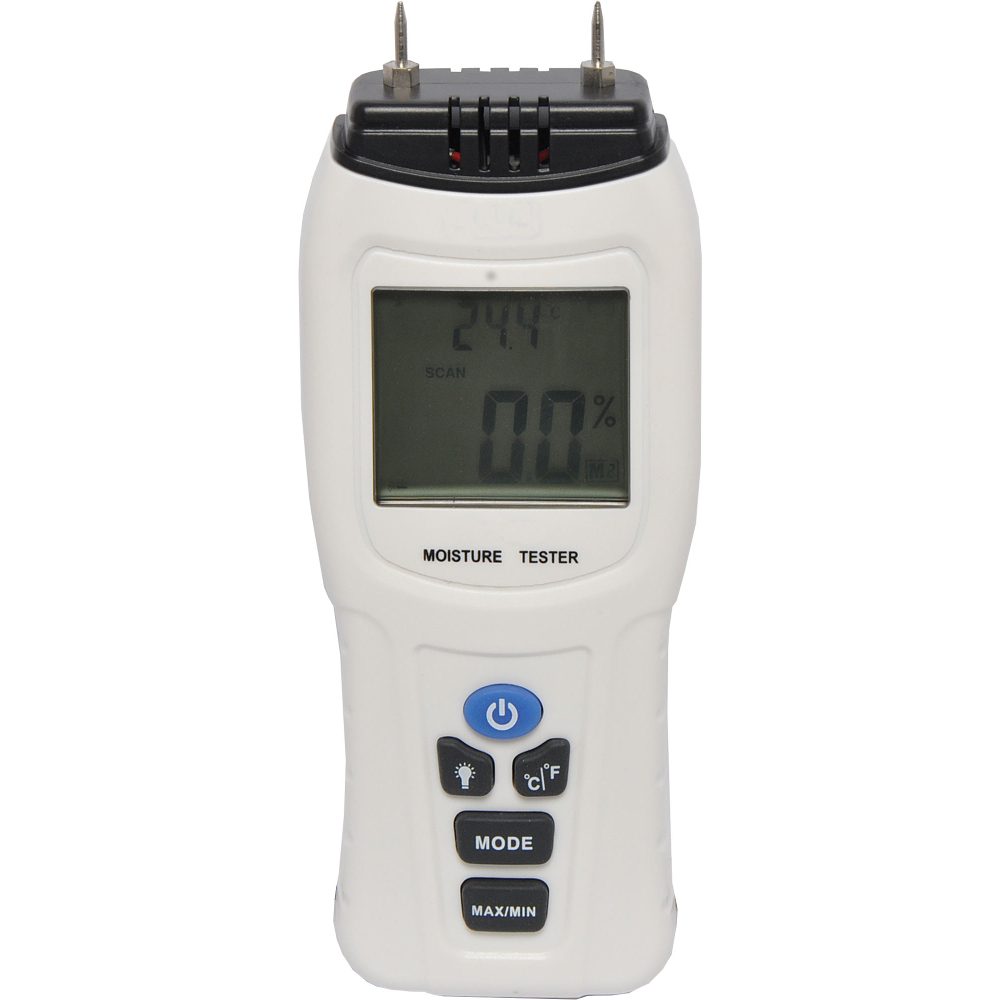 Digital Moisture Level Meter with Big Backlit LCD Display Use on wood ...