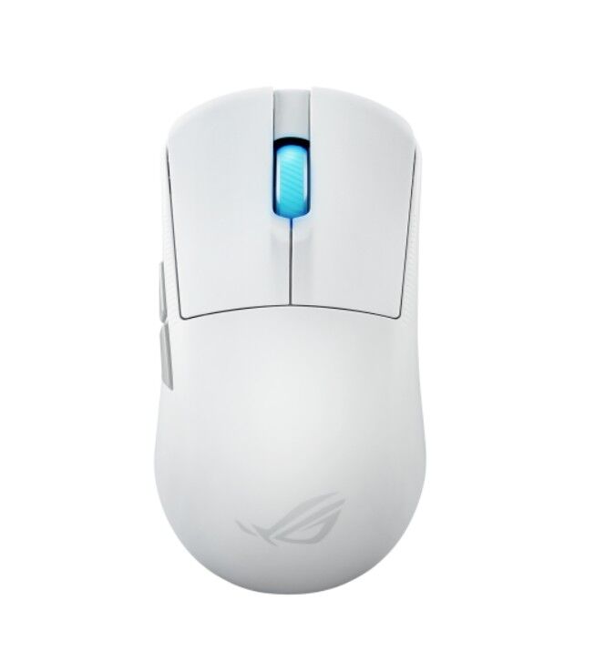ASUS ROG Harpe Ace Mini White Ultralight 49-Gram Semi-Symmetrical ...