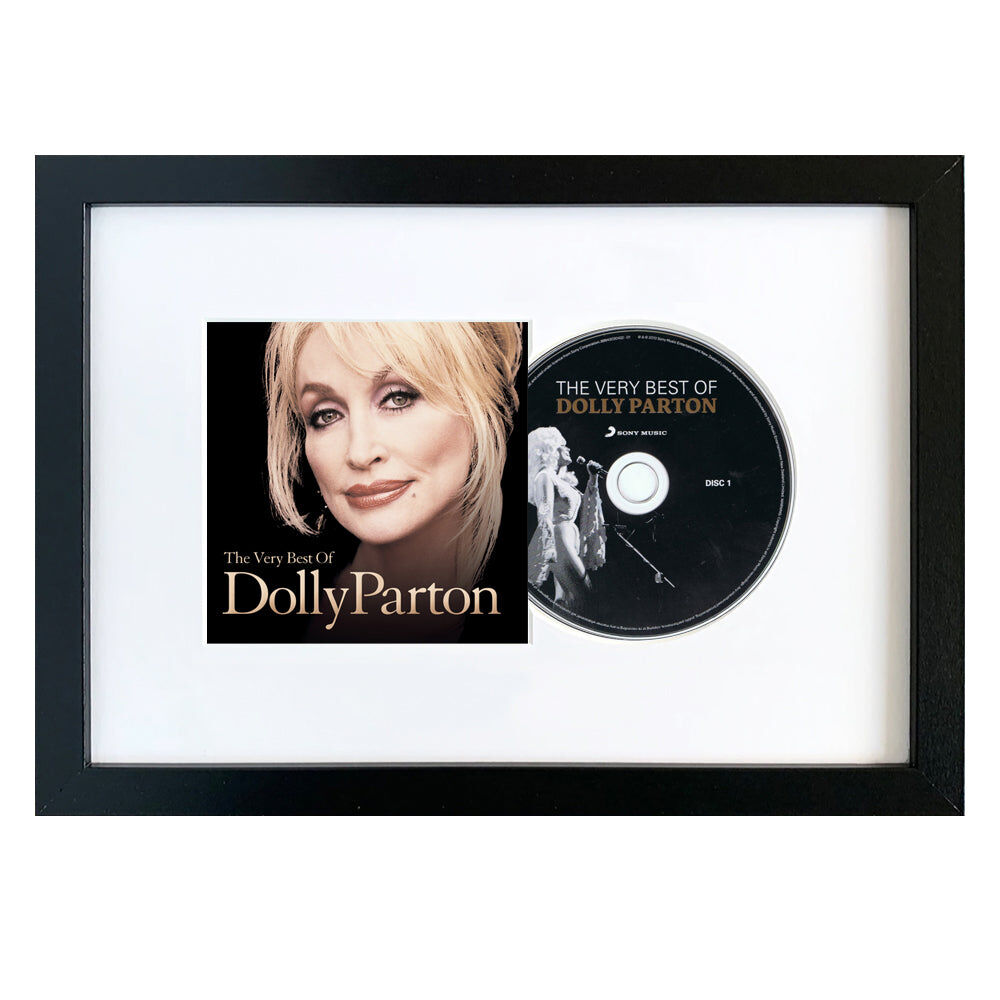 Dolly Parton-The Very Best Of Dolly Parton CD Framed Album Art - CD Art
