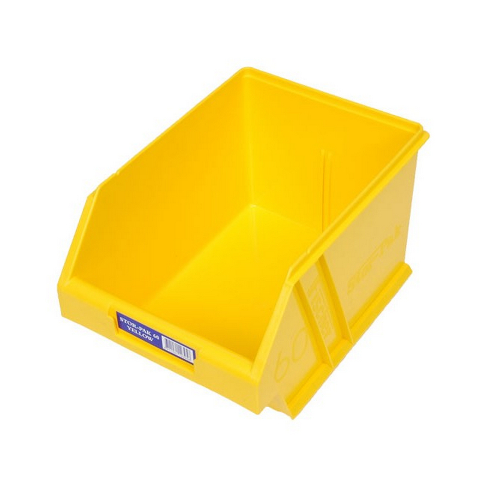 Medium Storage Drawer Yellow Stor-Pak Containers - FISCHER
