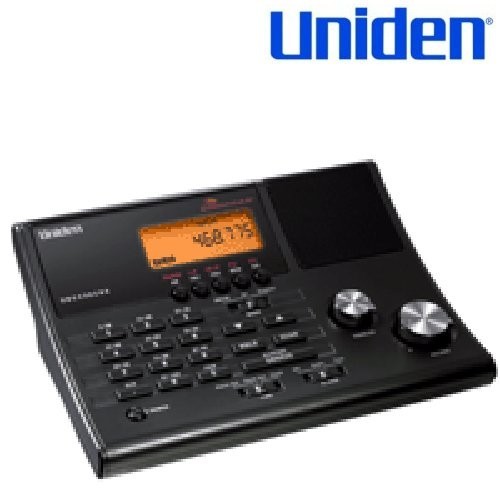 UNIDEN Desktop Clock Radio Scanner Designed and Engineered in Japan