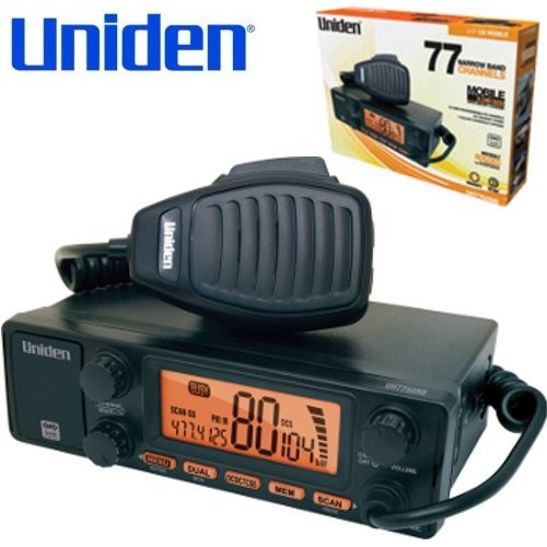 Uniden Mobile E-DIN Size with Short Chassis UHF CB Radio 77 Channels ...