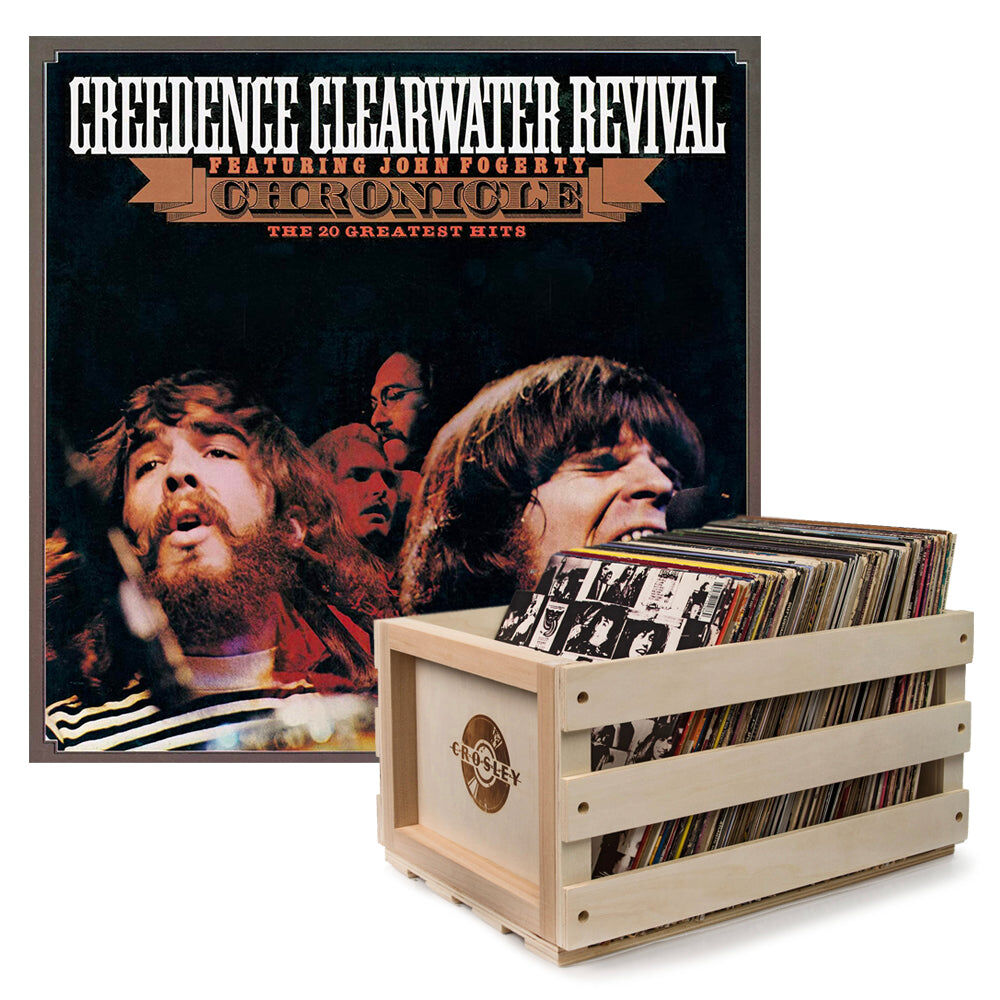 Crosley Record Storage Crate & Creedence Clearwater Revival - Chronicle ...
