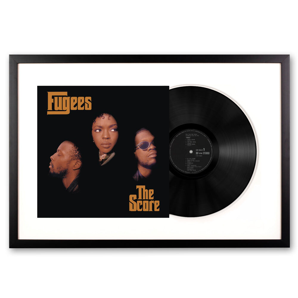 Framed Fugees the Score Vinyl Album Art - Vinyl Art