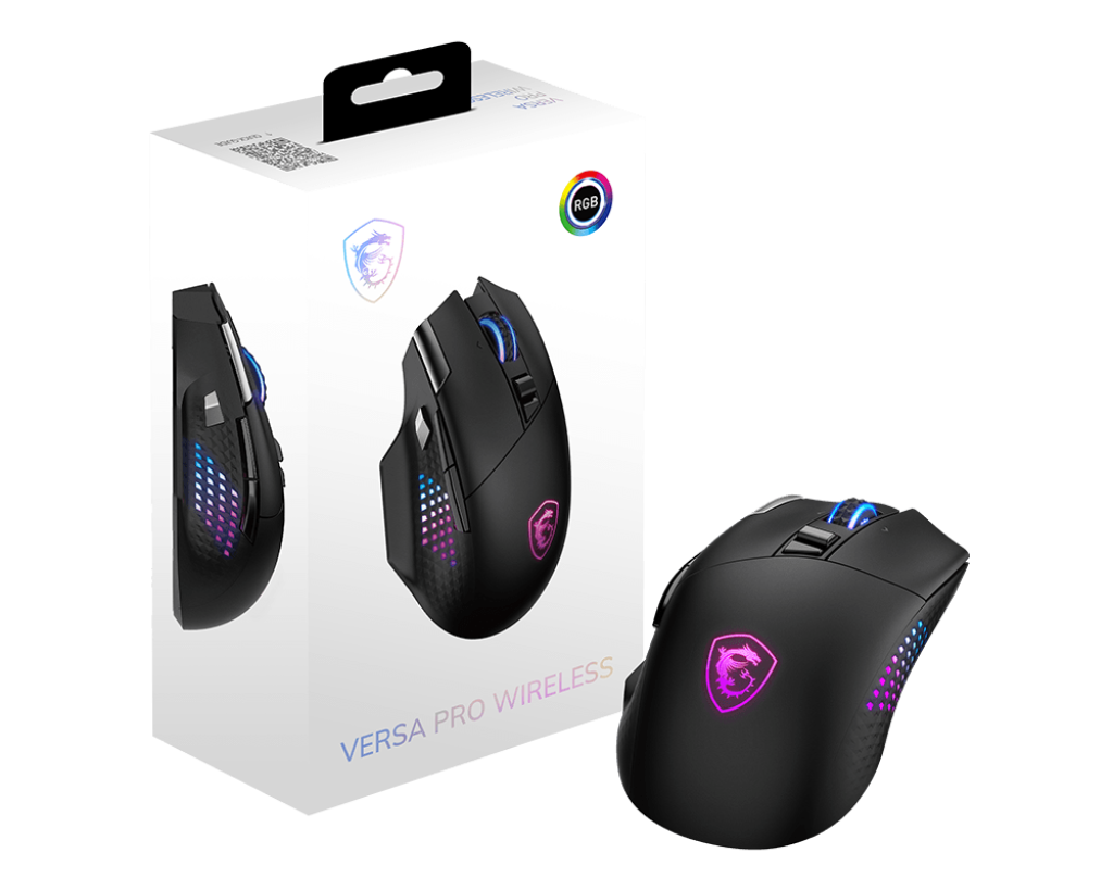 Msi Versa Pro Wireless Gaming Mouse + Dock - MSI