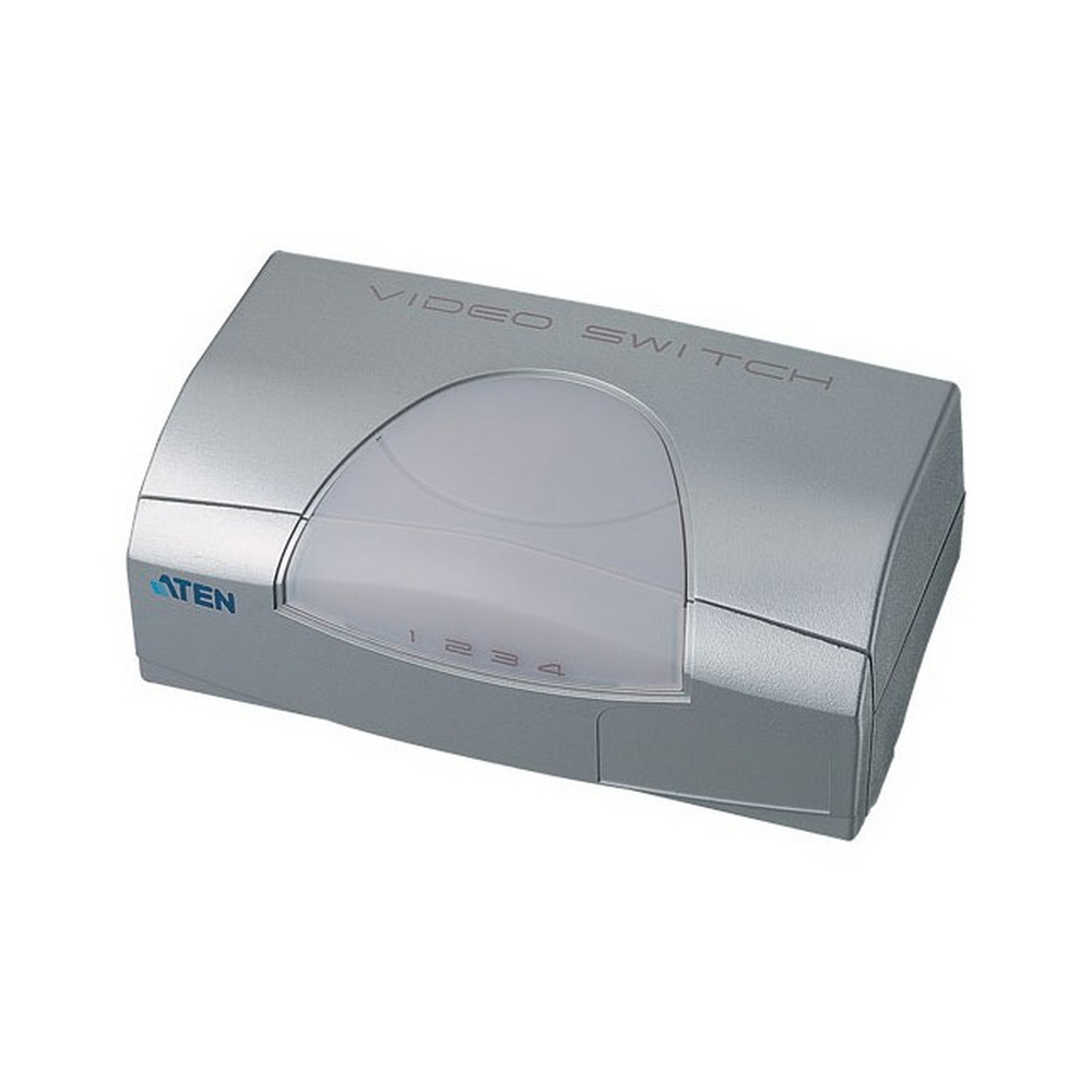 4 Way Electronic VGA Switch Box - ATEN