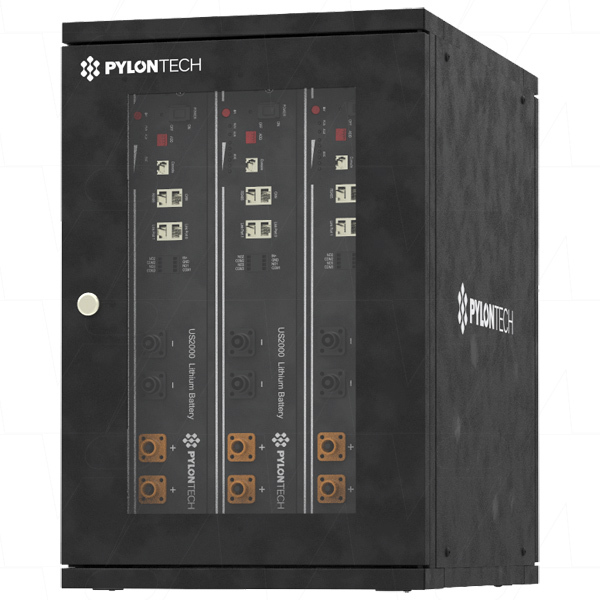 Pylontech WM0543 Indoor IP20 Wall Mount Cabinet Rack for US2000 ...