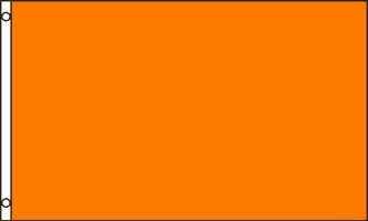 Orange Color Flag 3x5ft