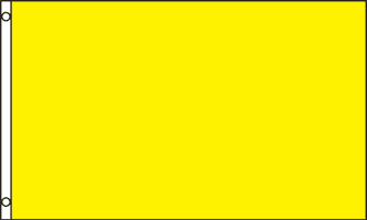 Yellow Color Flag 3x5ft